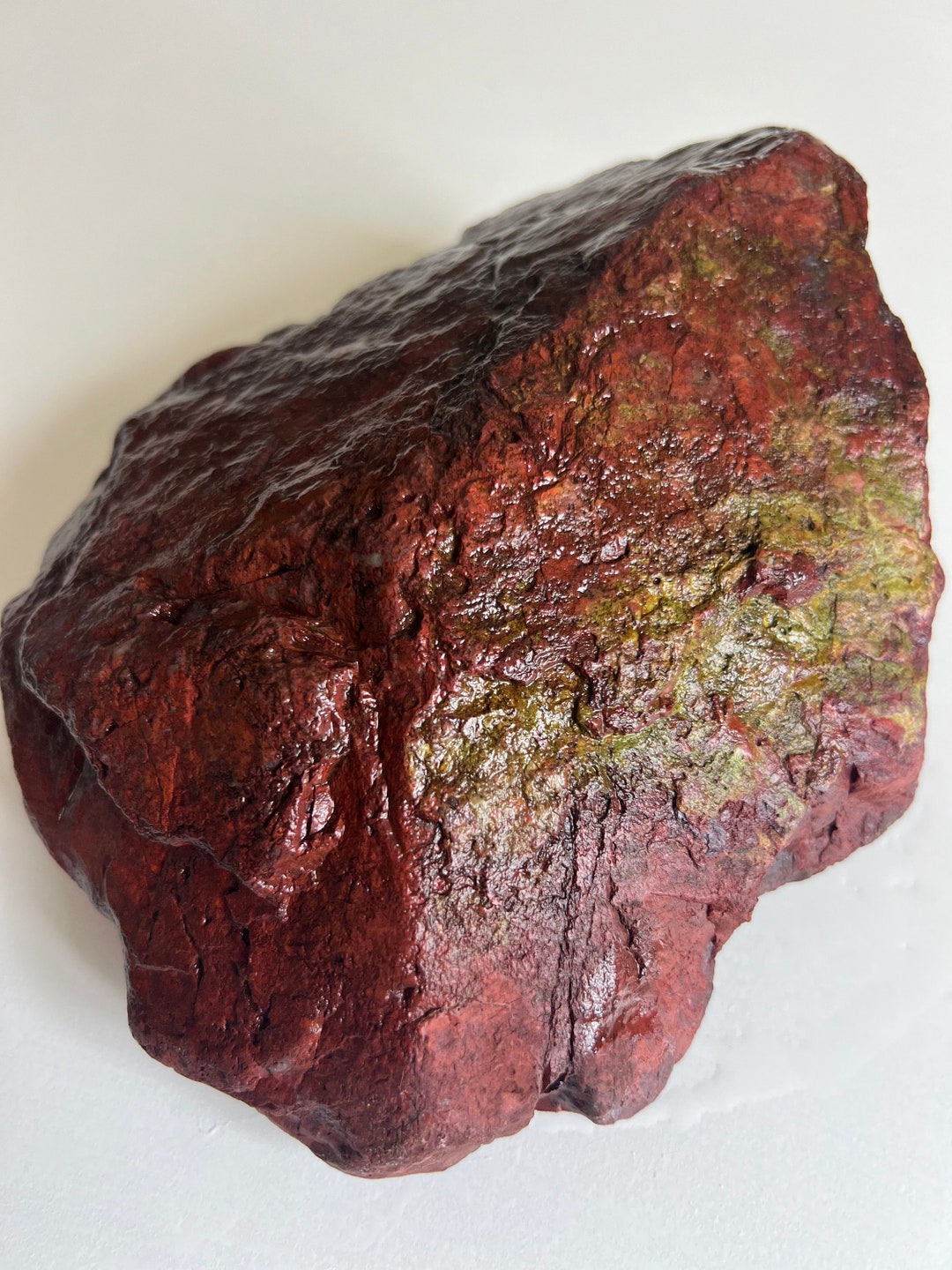 Australian Rough Jasperlite Epidote Chunk 2750 Grams Natural Raw ...