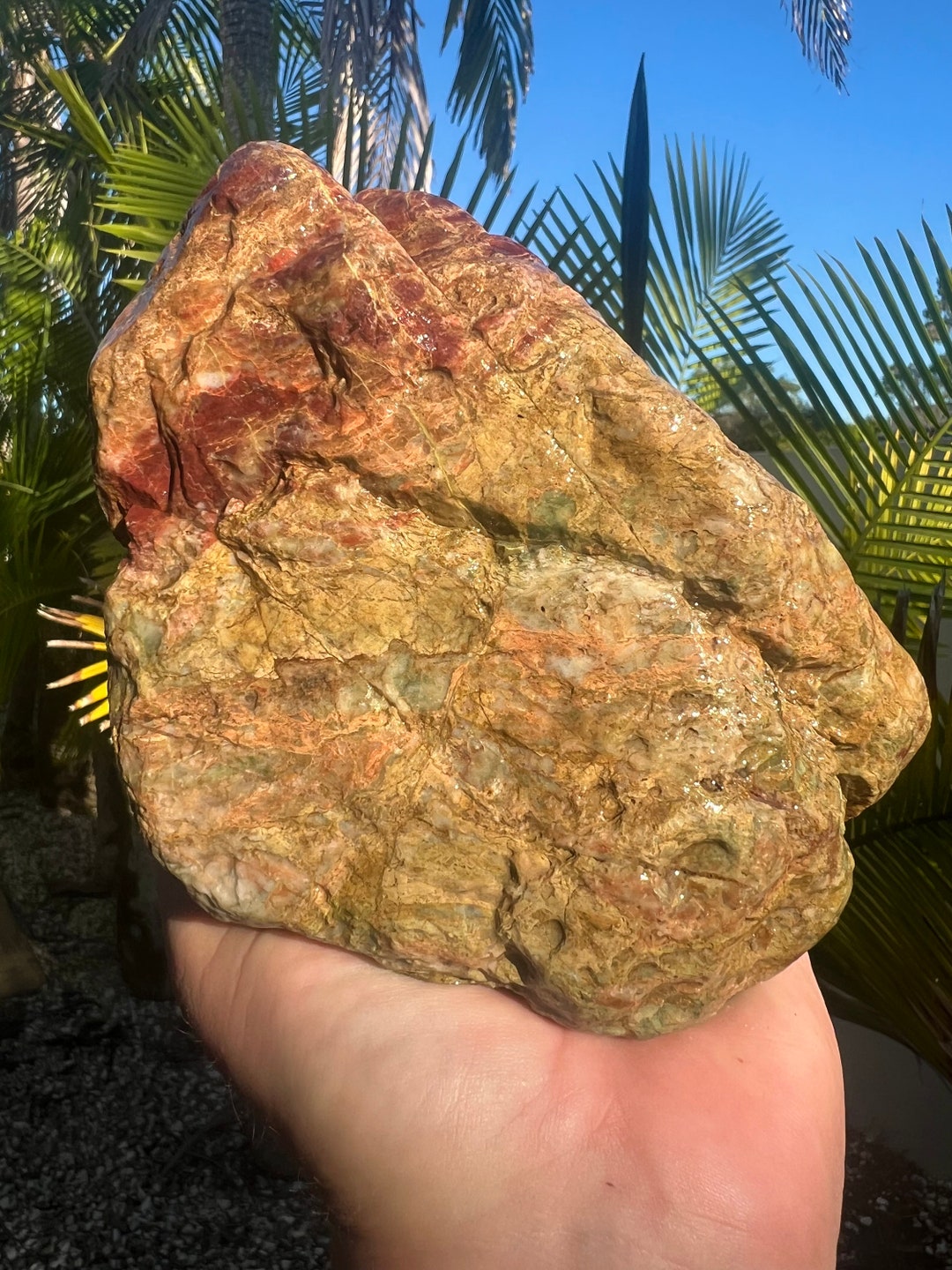 Australian Rough Brecciated Jasper Boulder 1990 Grams Natural Raw ...