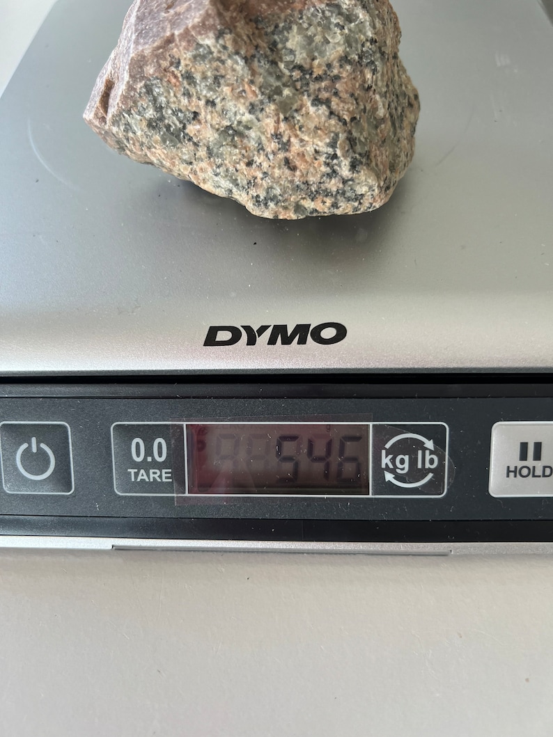 Australian Rough Granite With Aura Quartz Rare Flashes of Purple and ...
