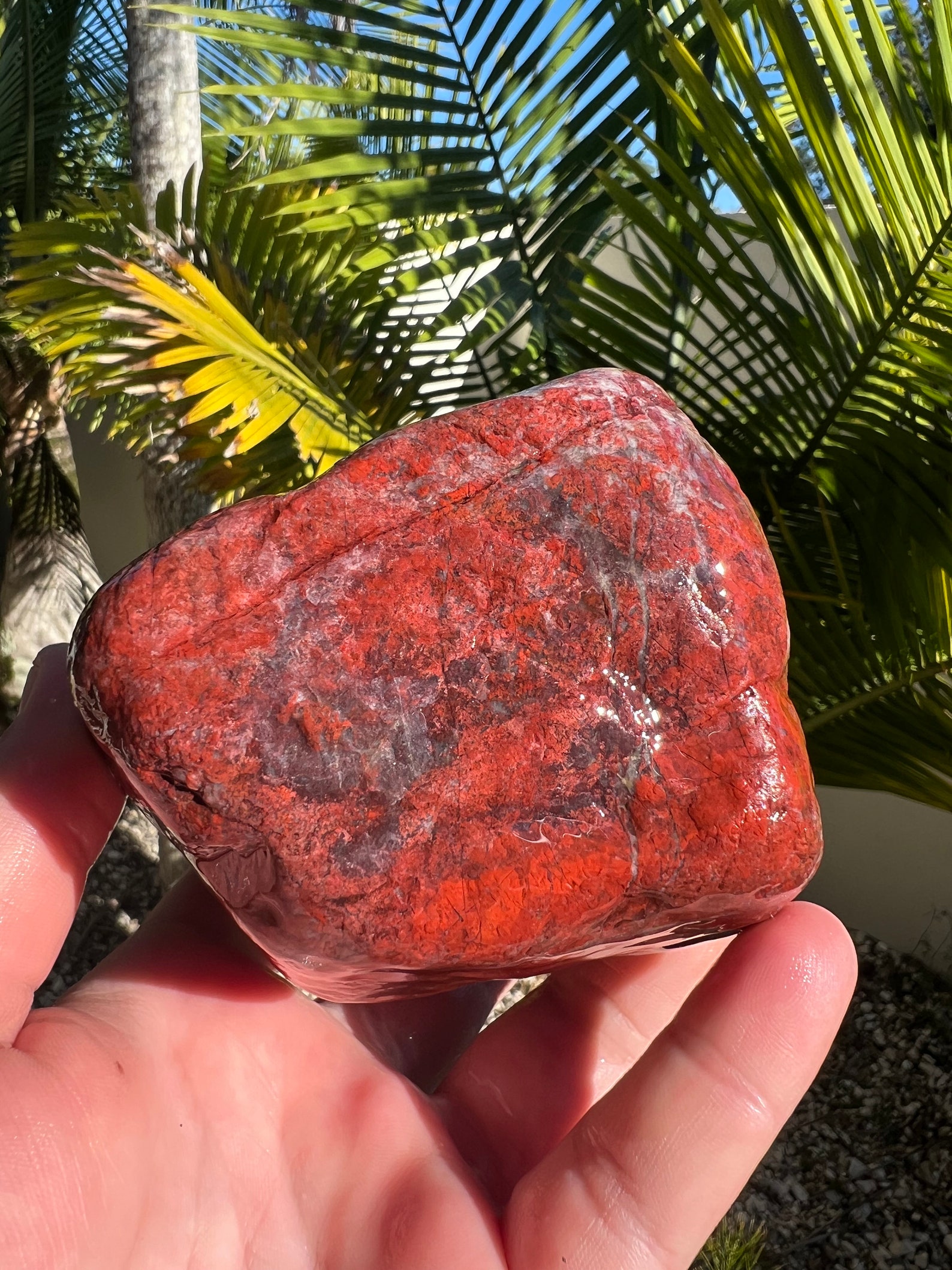 Australian Rough Cinnabar Myrickite Chunk 1580 Grams Natural Raw ...