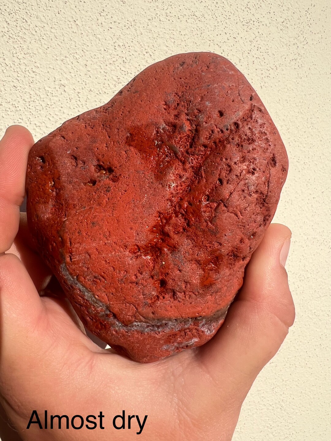 Australian Rough Jasper Iron Stone Chunk 430 Grams Natural Raw Specimen ...