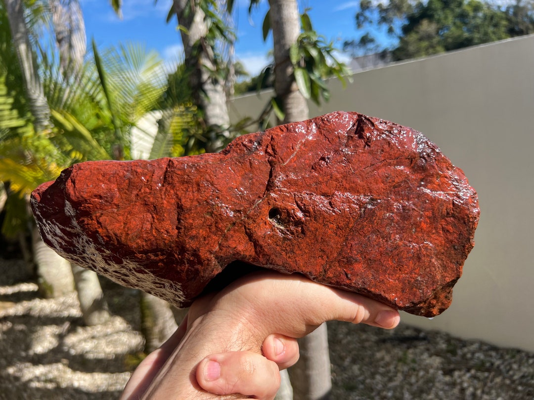 Australian Rough 5.85 Kilo Iron Jaspillote Boulder Natural Raw Specimen ...