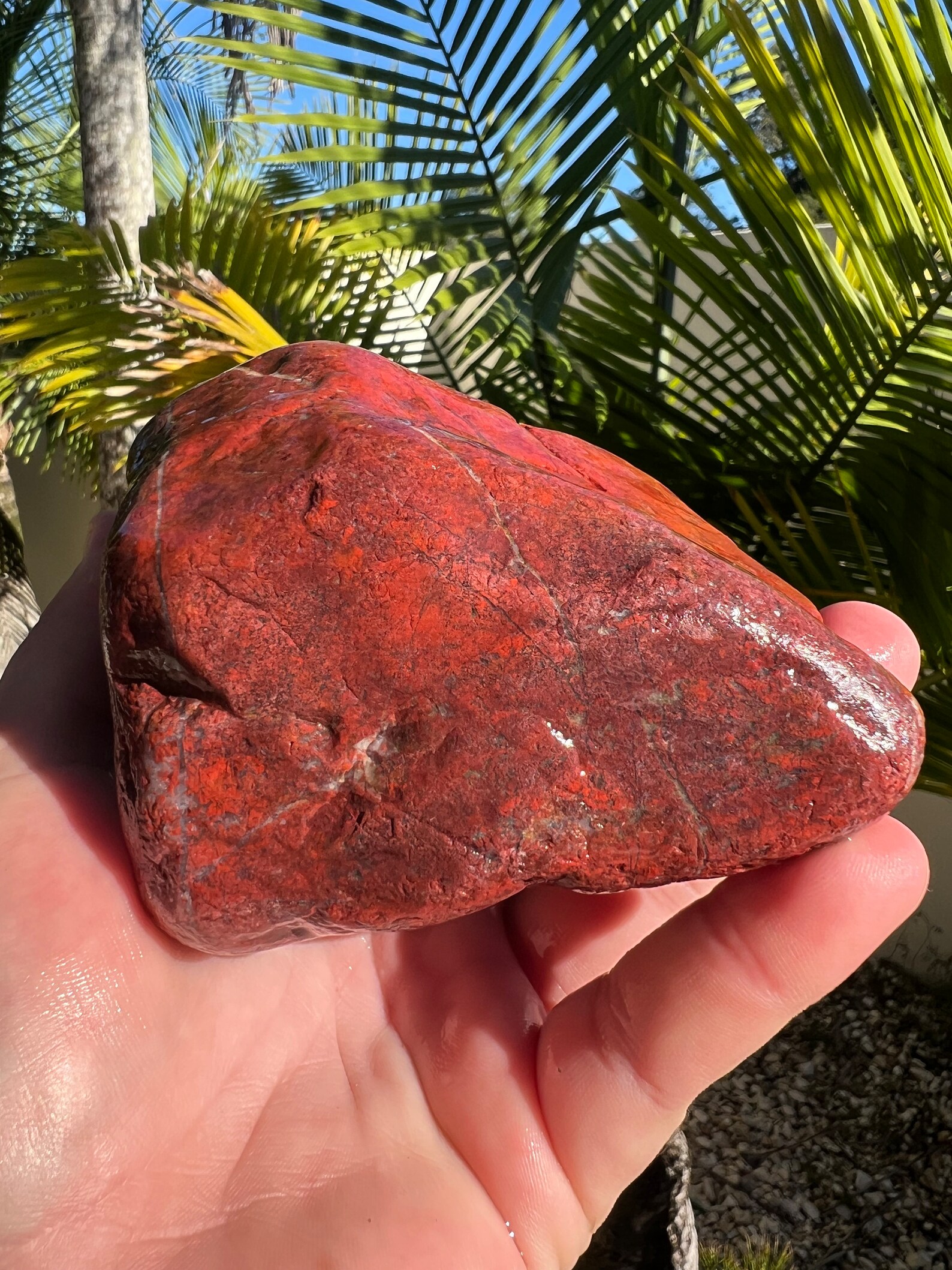 Australian Rough Cinnabar Myrickite Chunk 1580 Grams Natural Raw ...