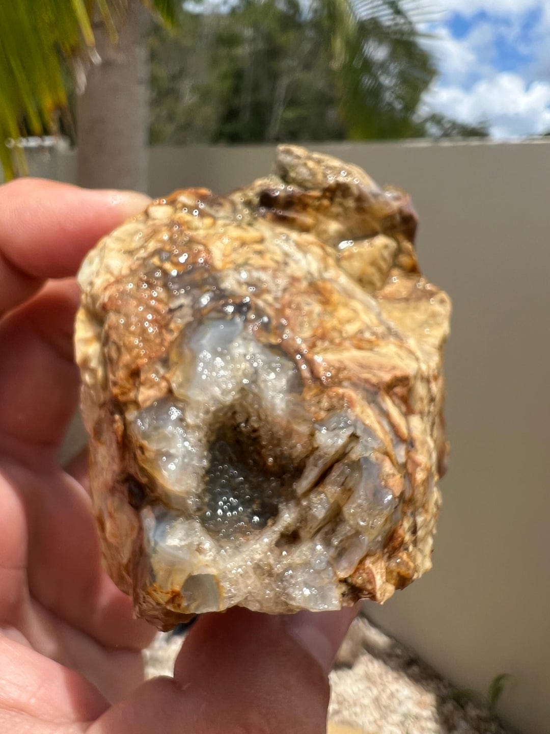 Australian Rough Thunderegg Botryoidal Druzy Boulder Chunk 234 Grams ...
