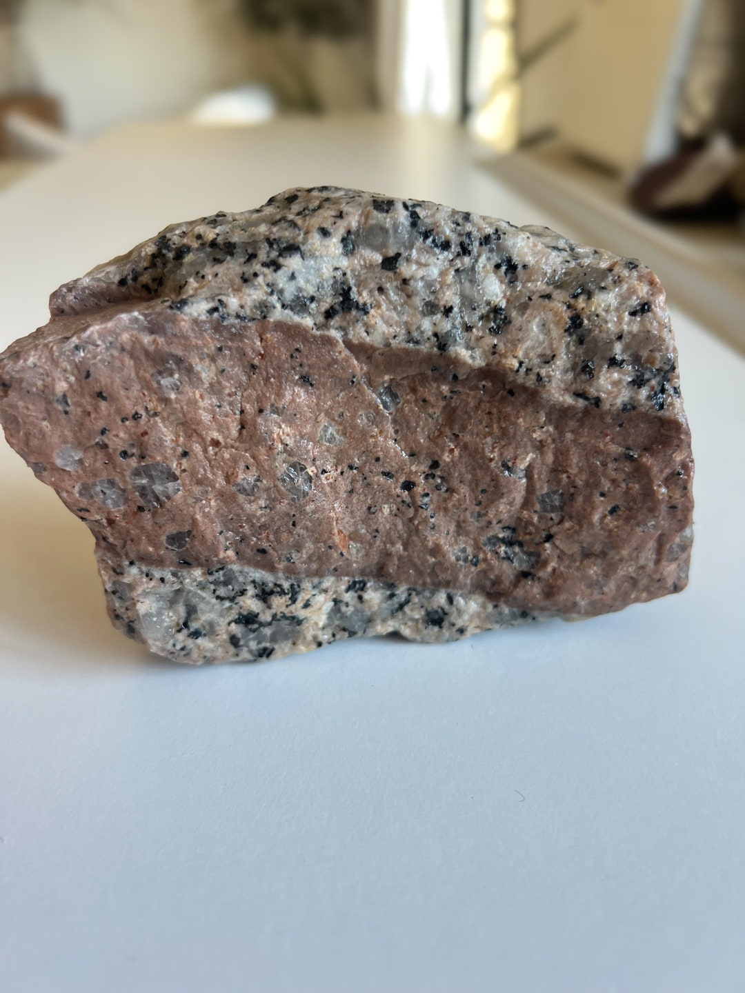 Australian Rough Biotite Granite With Banded Feldspar 360 Around ...