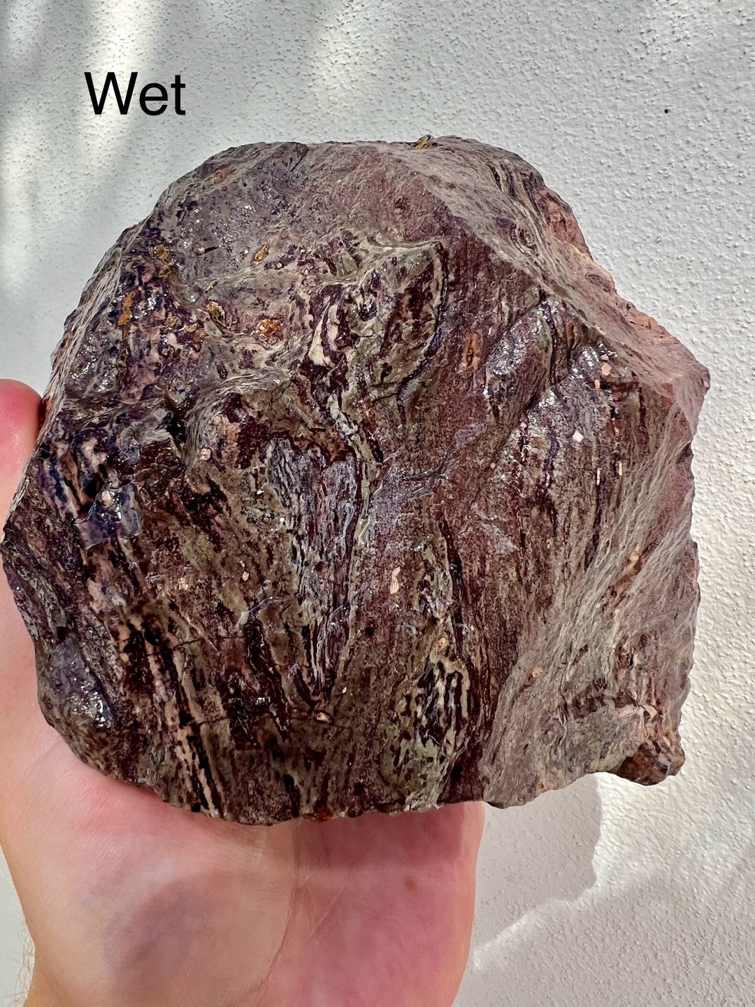 Australian Rough Rhyolite Chunk 1222 Grams With Many Druzy Pockets ...