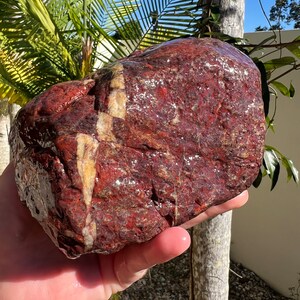 Australian Rough Jasper Iron Boulder Chunk 2630 Grams Natural Raw ...