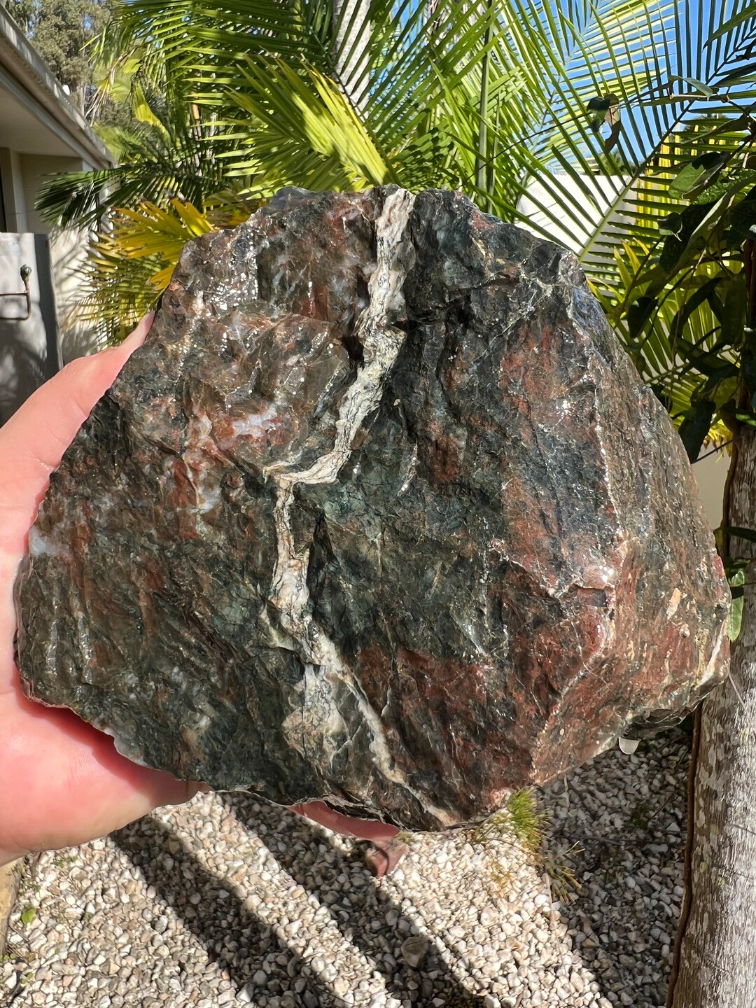 Australian Rough Green Jasper Chunk 1980 Grams Natural Raw Specimen ...