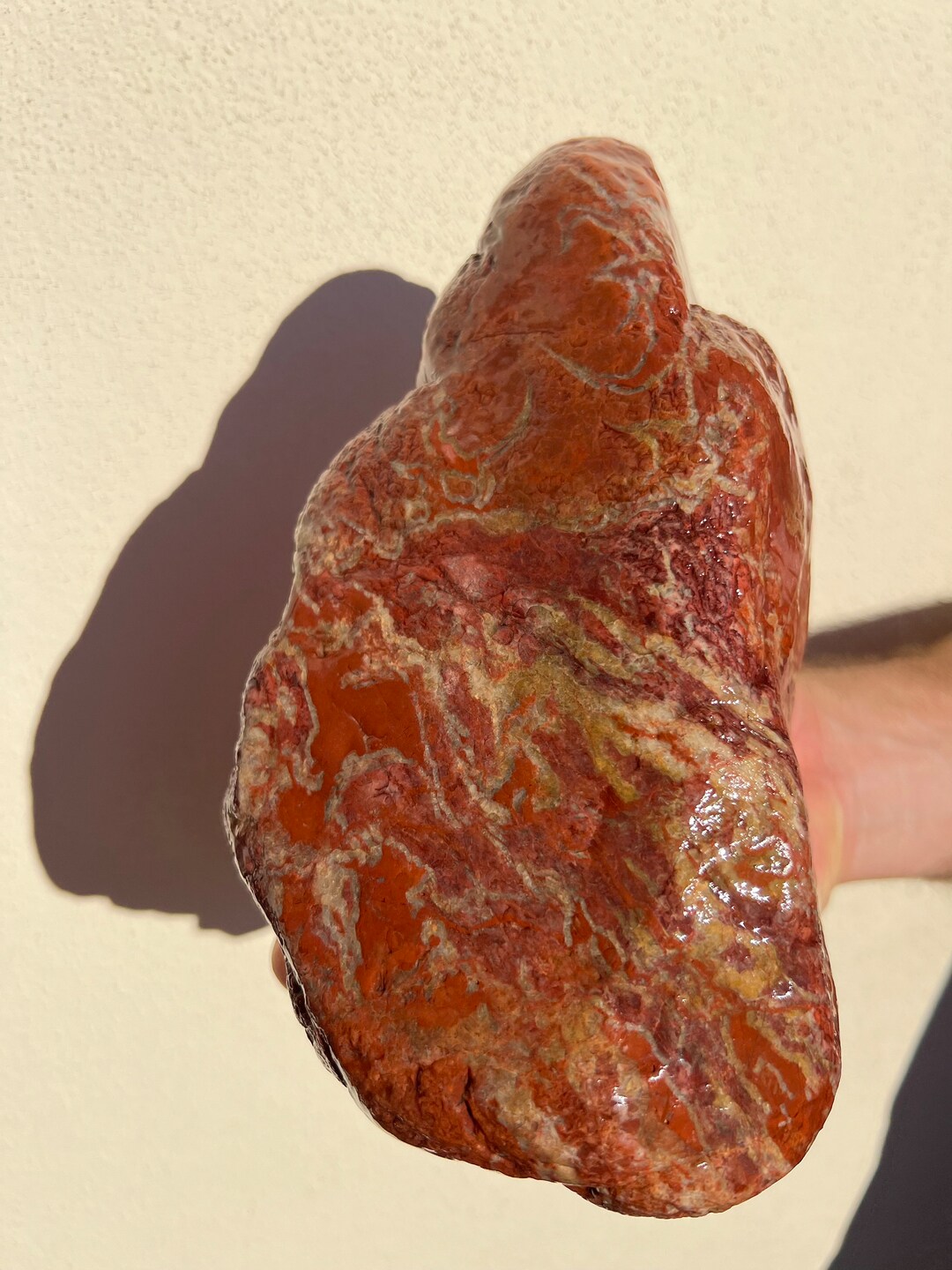 Australian Rough Brecciated Jasper Boulder 4410 Grams Natural Raw ...