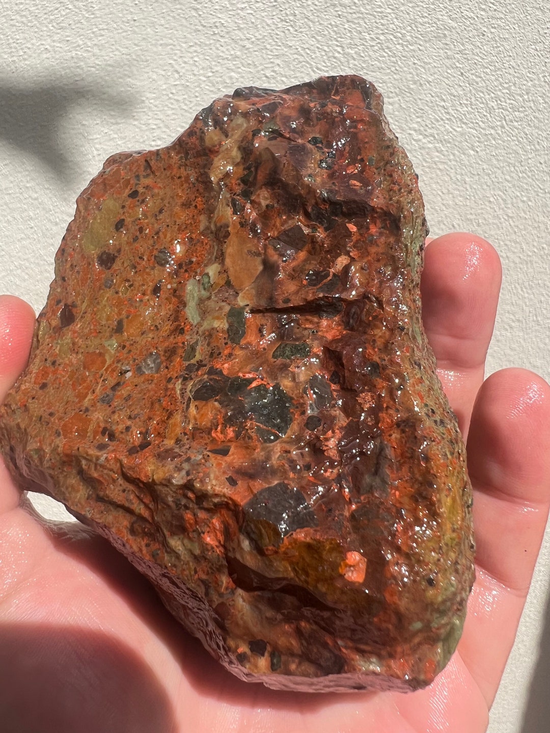 Australian Rough Chalcedony Breccia Chunk 680 Grams Rhyolite Natural ...