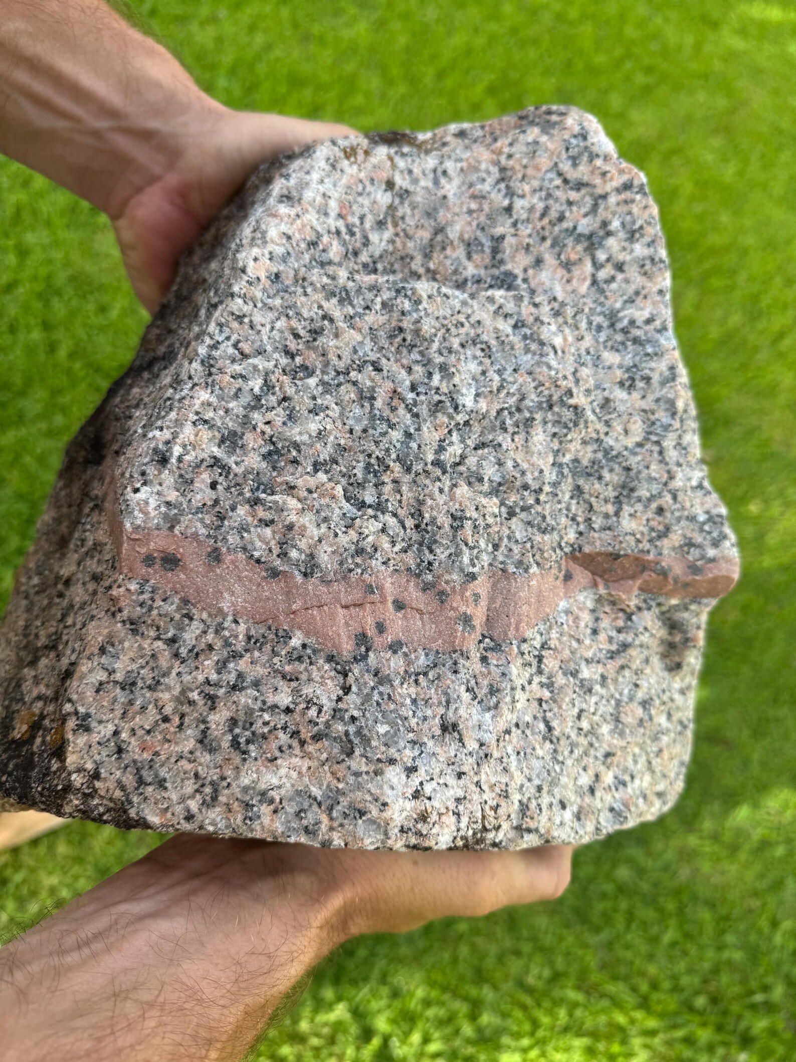 Australian Rough Granite Biotite Hornblend Feldspar Quartz Boulder 14.8 ...
