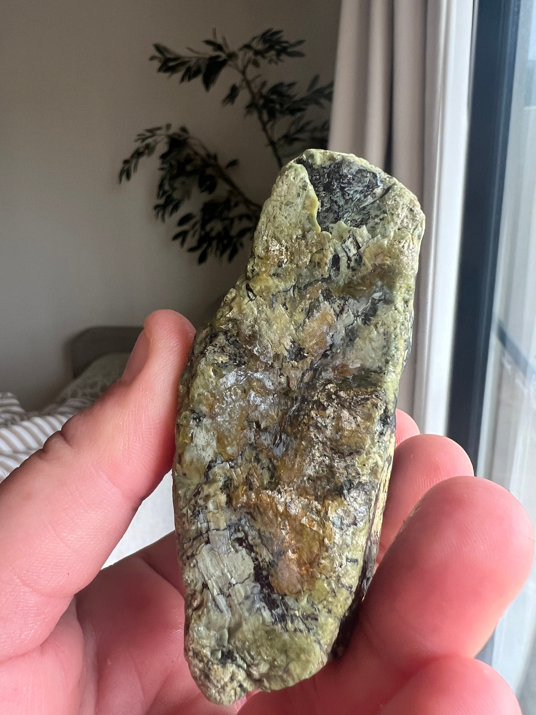 Australian Rough Serpentine Serpentinite Chunk 200 Grams Natural Raw ...