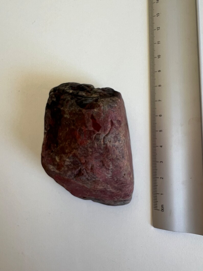 Australian Rough Cinnabar Chunk 260 Grams Natural Raw Specimen ...