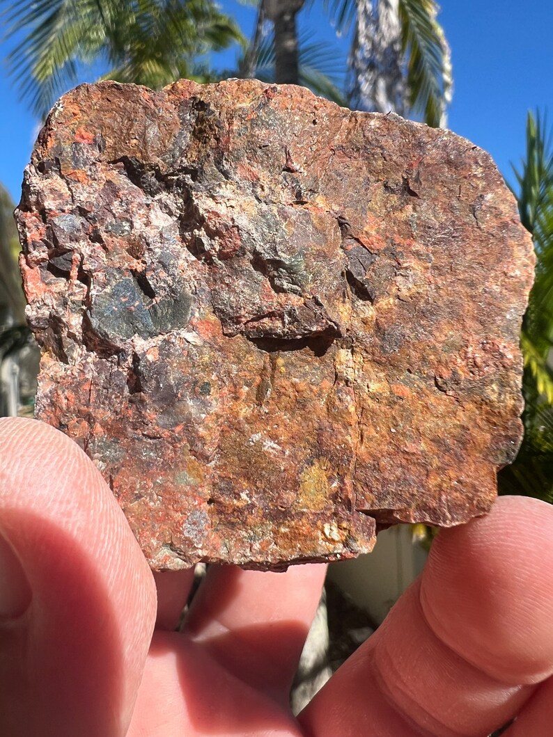 Australian Rough Breccia Rhyolite Chunk 236 Grams Natural Raw Specimen ...