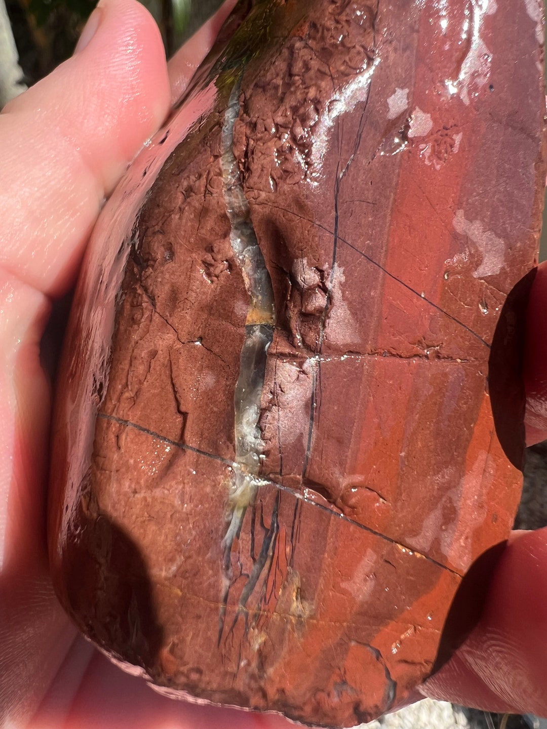 Australian Rough Waterline Jasper 370 Grams Natural Raw Specimen ...