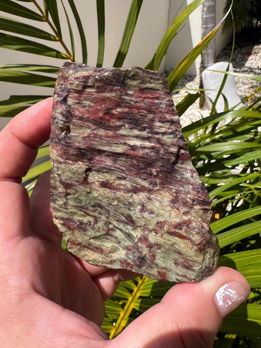 Australian Rough Banded Rhyolite Breccia Chunk 364 Grams Natural Raw ...