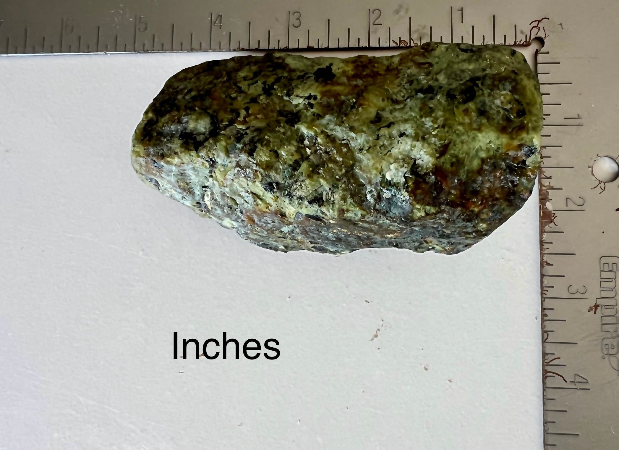 Australian Rough Serpentine Serpentinite Chunk 360 Grams Natural Raw ...