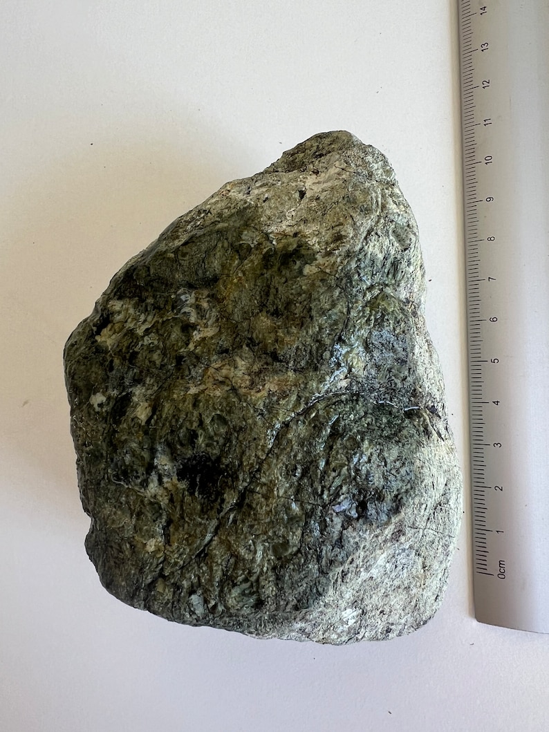 Australian Rough Serpentine Serpentinite Chunk 540 Grams Natural Raw ...