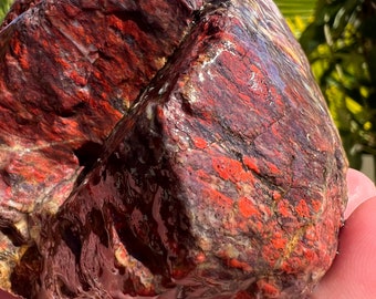 Australian Rough Cinnabar Chunk 660 Grams Natural Raw Specimen ...