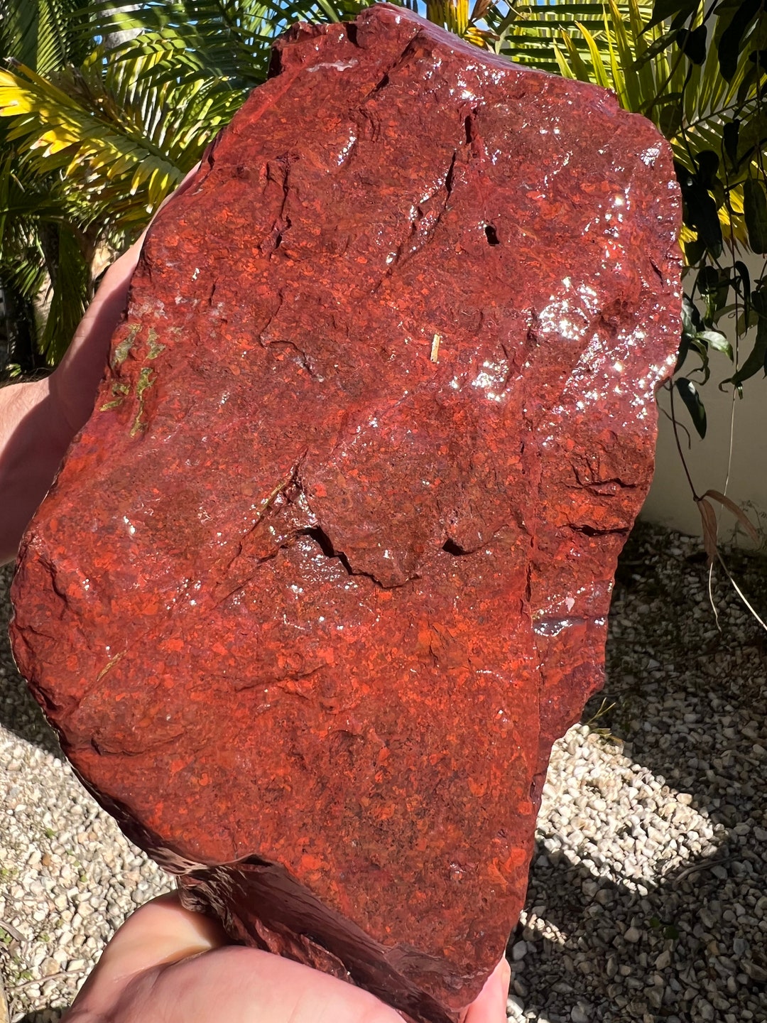 Australian Rough 7.3 Kilo Cinnabar Myrickite Boulder Natural Raw ...