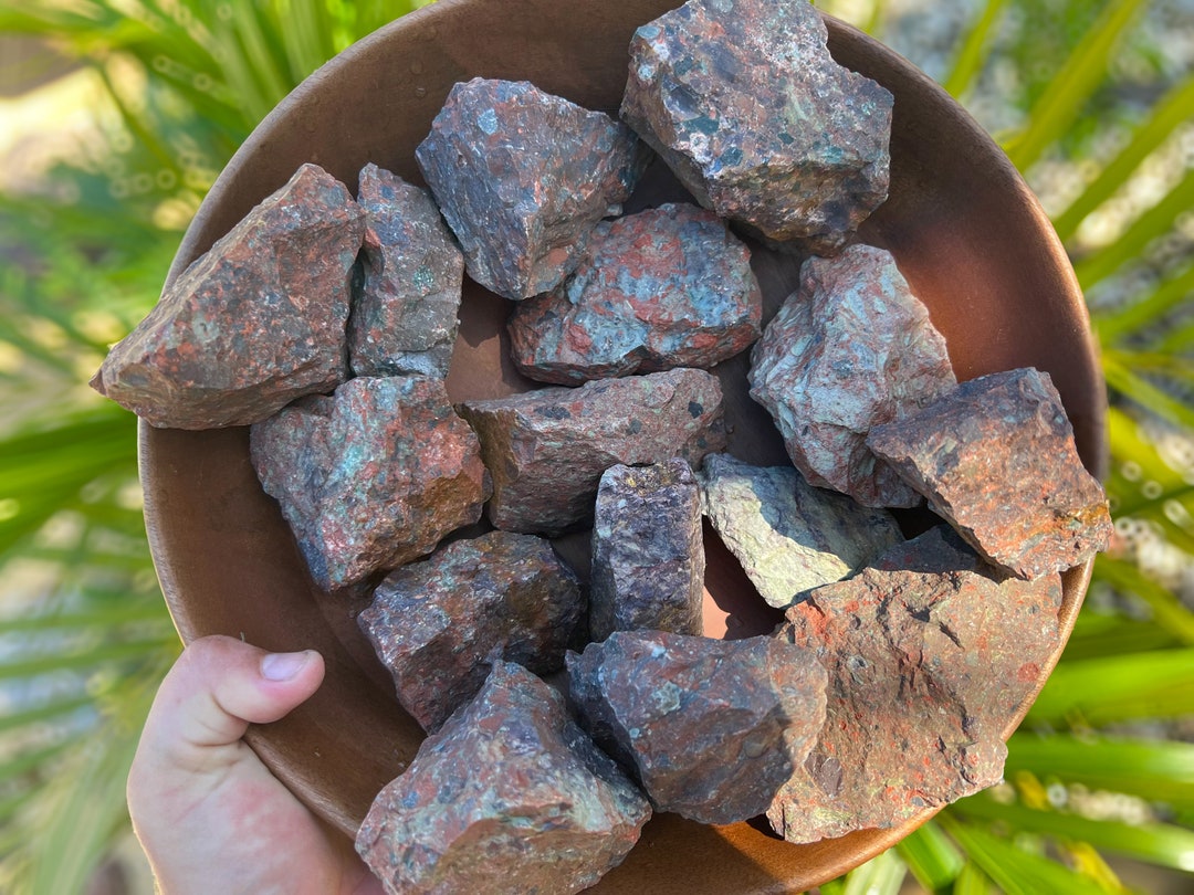 Bulk 15pc Australian Rough Chalcedony Breccia Rhyolite Chunks Natural ...
