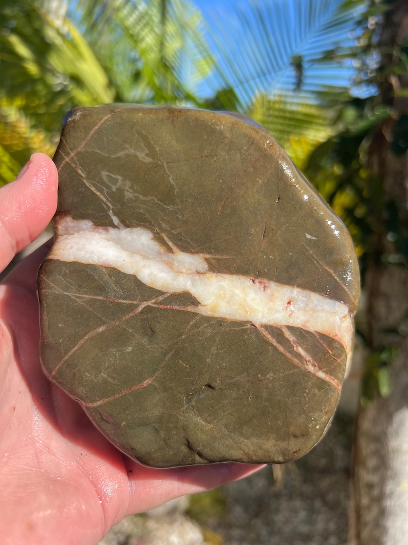 Australian Rough Brecciated Green Jasper Chalcedony Chunk Large ...