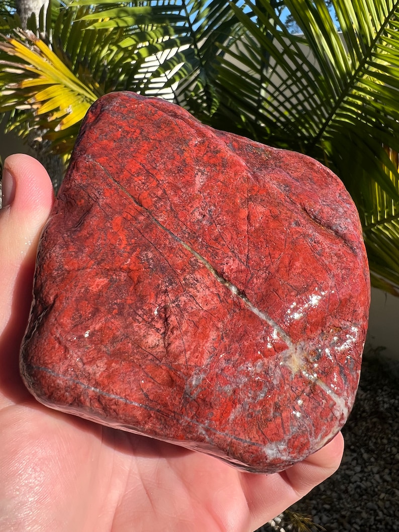 Australian Rough Cinnabar Myrickite Chunk 1580 Grams Natural Raw ...