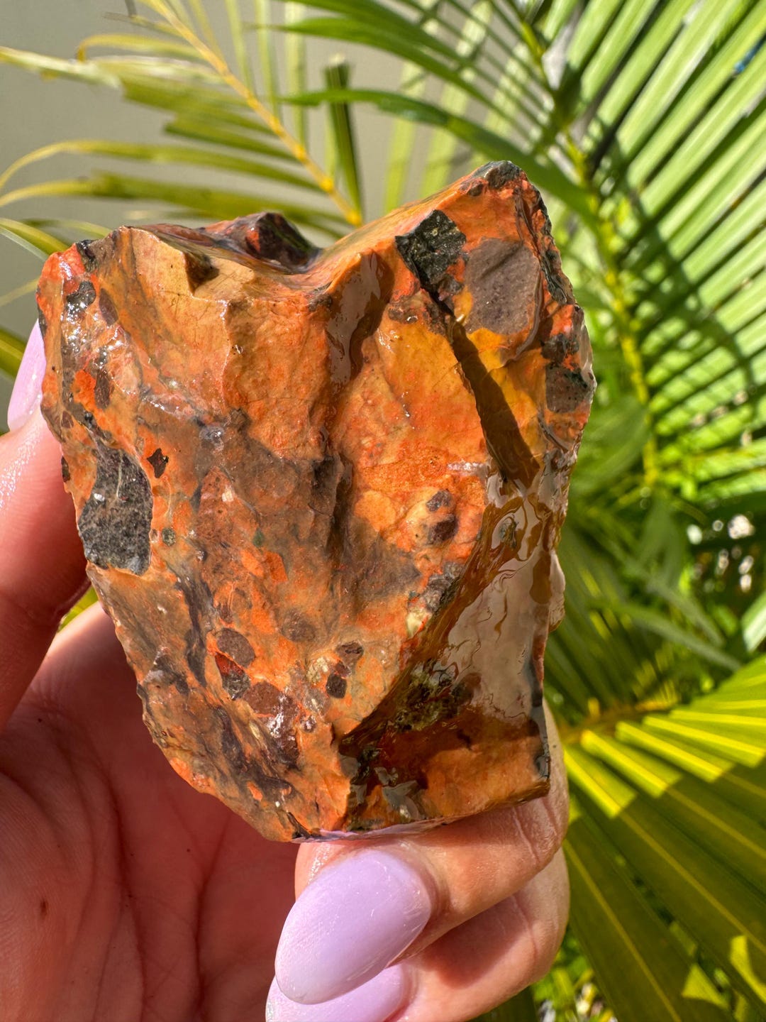 Australian Rough Breccia Rhyolite Chunk 125 Grams Chalcedony Natural ...