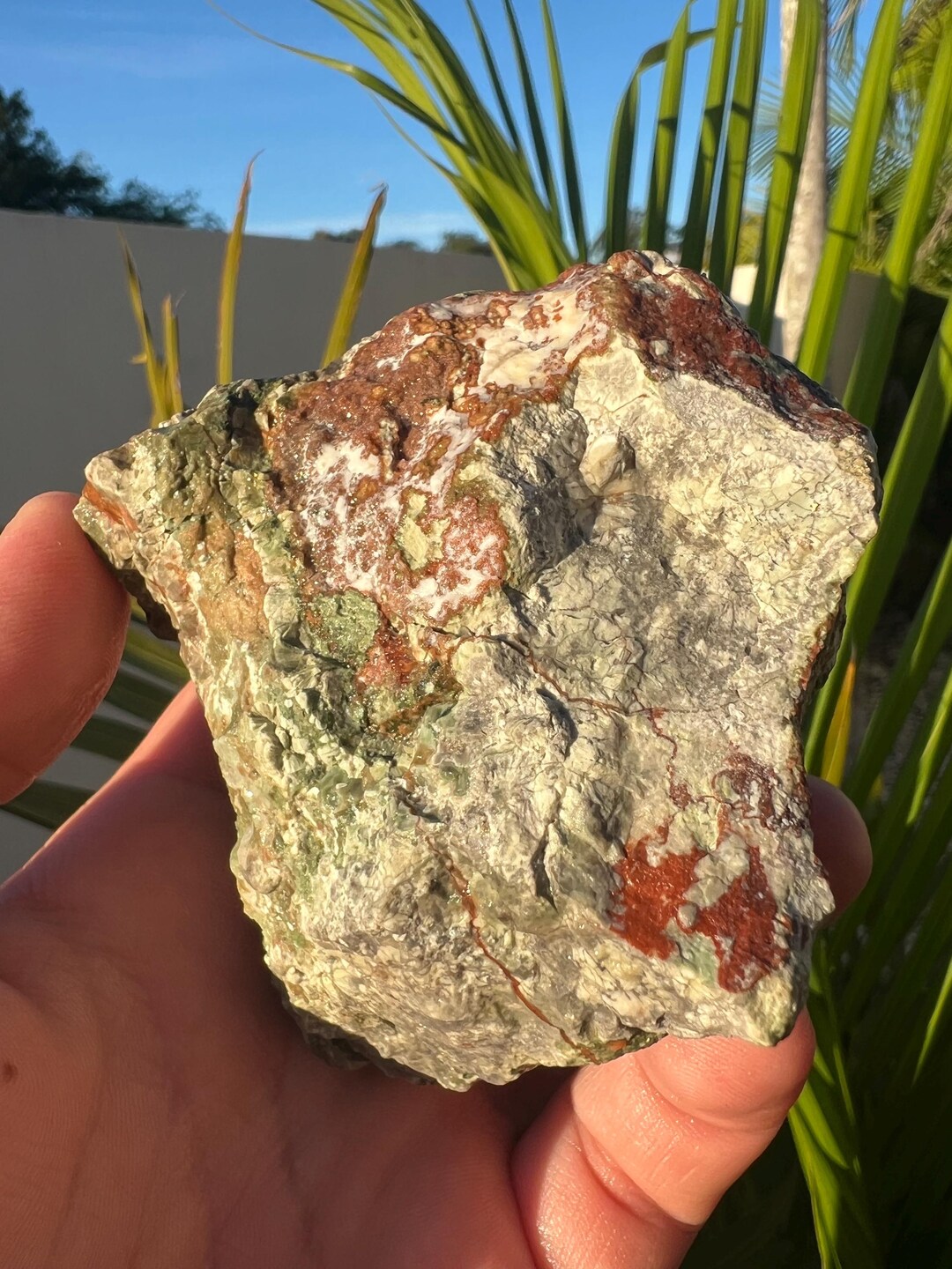 Australian Rough Thunderegg Rhyolite Chunk Specimen 390 Grams Natural ...