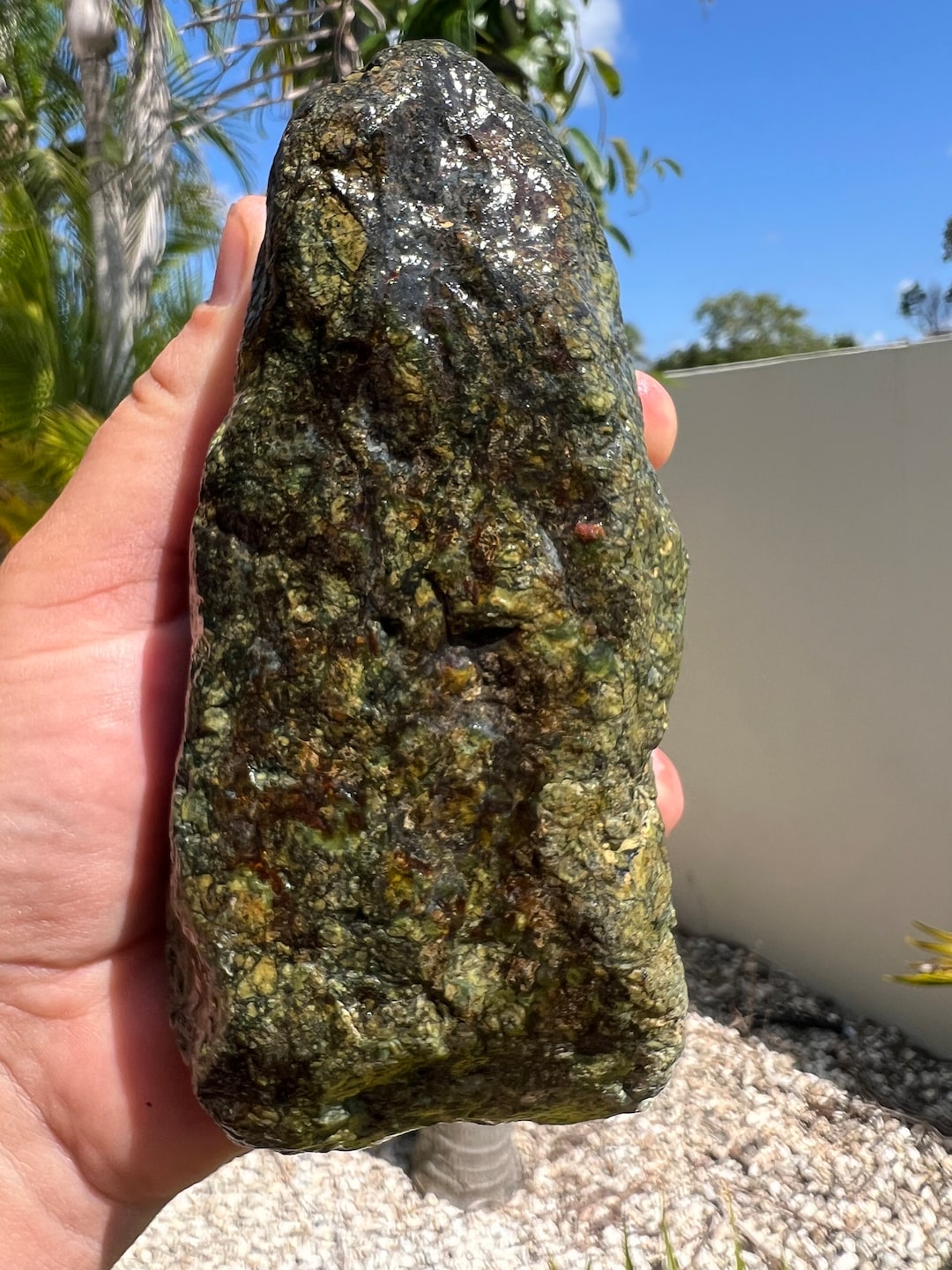 Australian Rough Serpentine Serpentinite Chunk 700 Grams Natural Raw ...