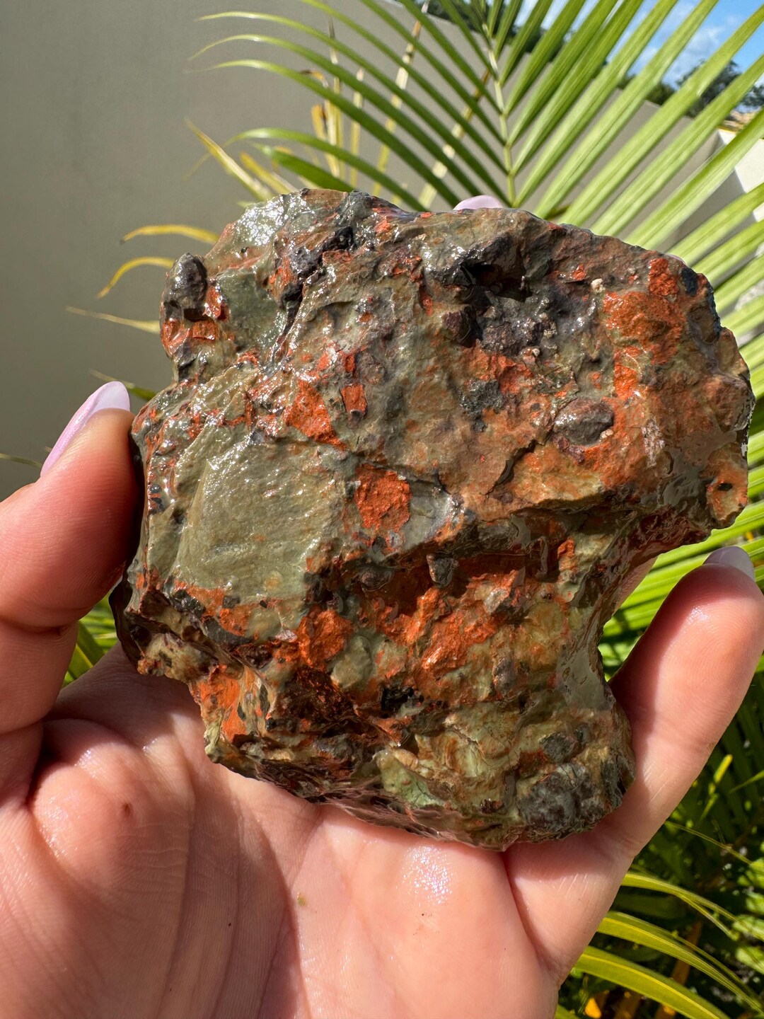 Australian Rough Chalcedony Breccia Rhyolite Chunk 262 Grams Chalcedony ...