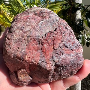Australian Rough Jasper Iron Boulder Chunk 2630 Grams Natural Raw ...