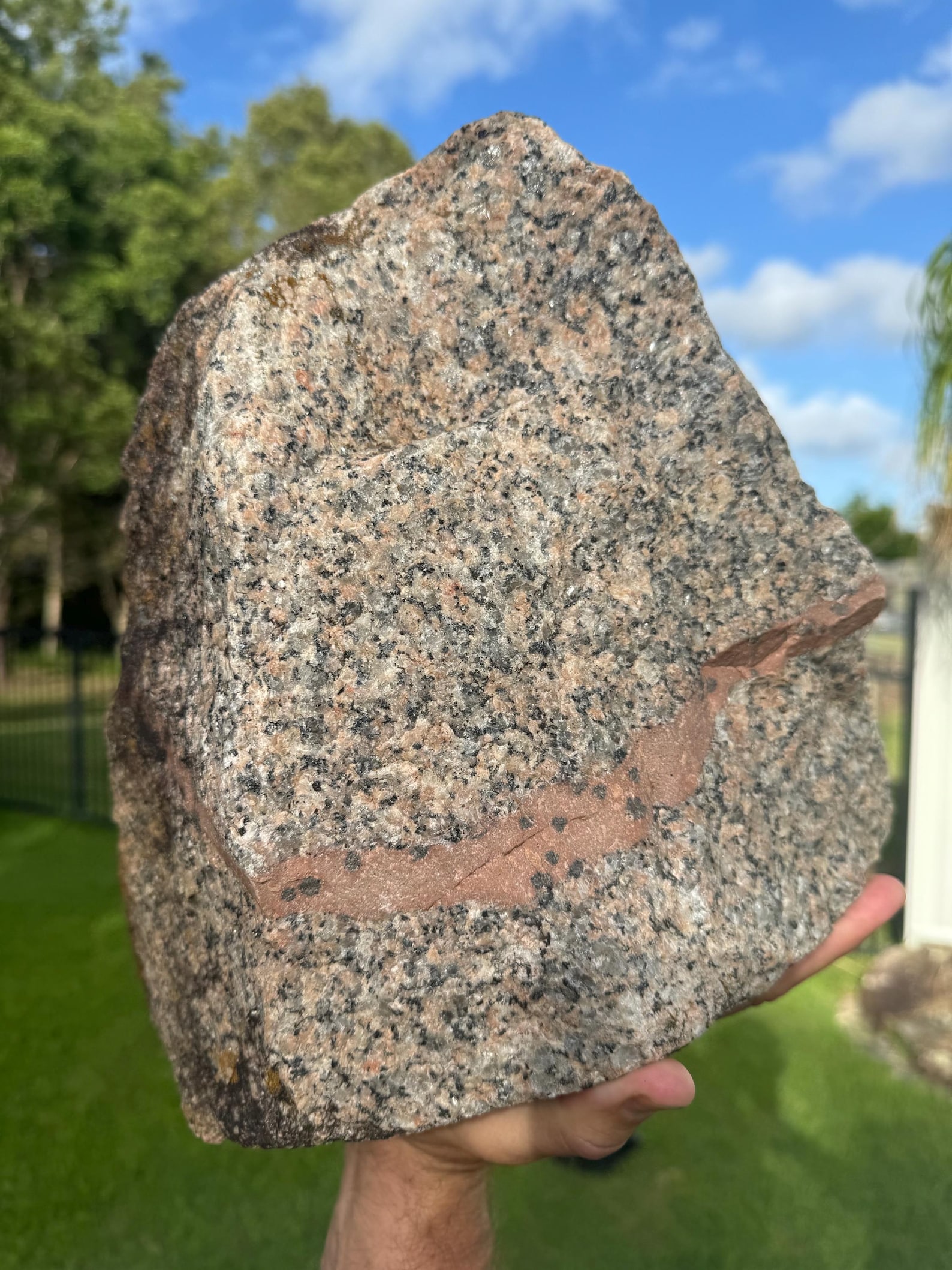 Australian Rough Granite Biotite Hornblend Feldspar Quartz Boulder 14.8 ...