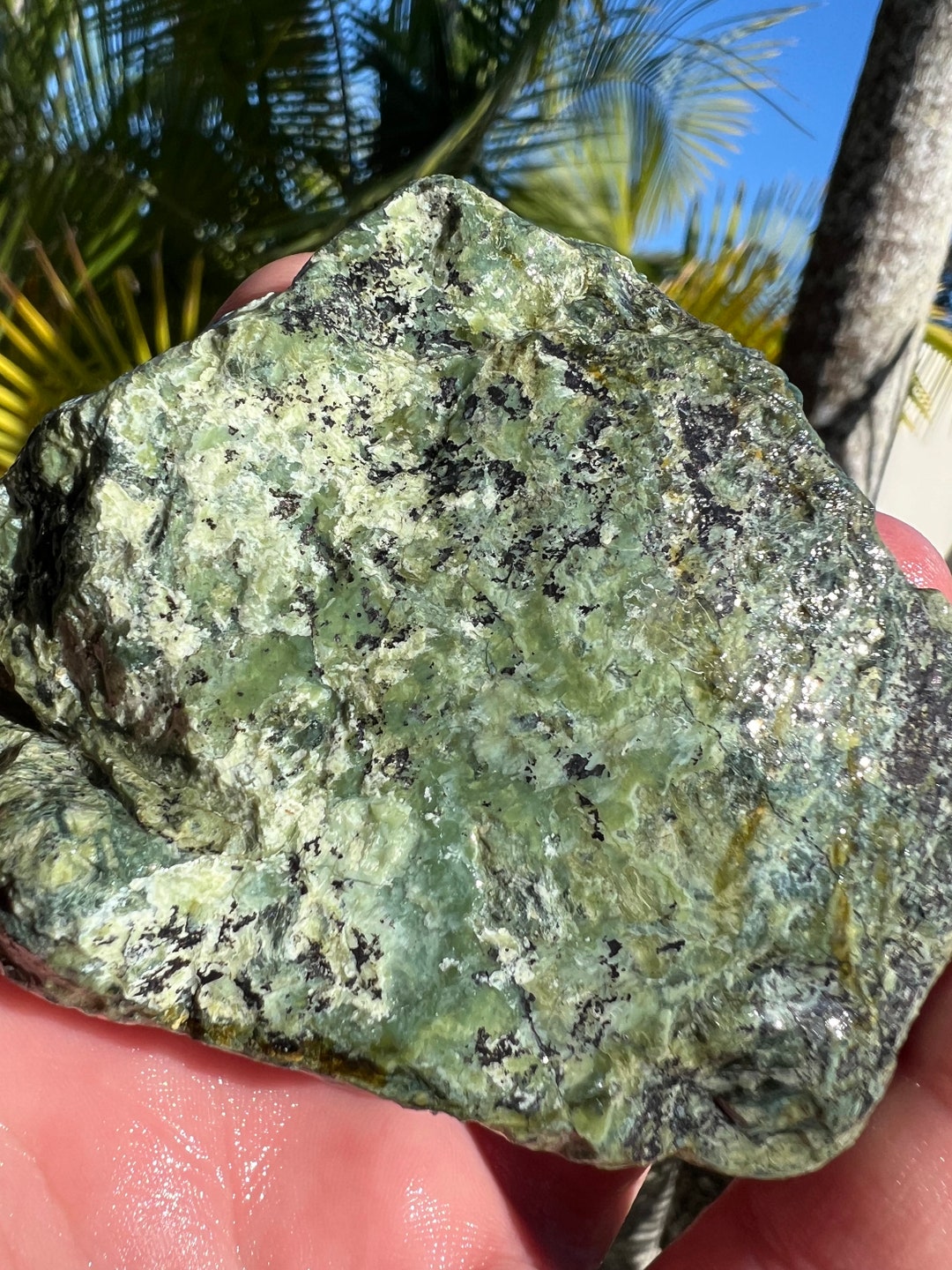 Australian Rough Serpentine Serpentinite Chunk 284 Grams Natural Raw ...