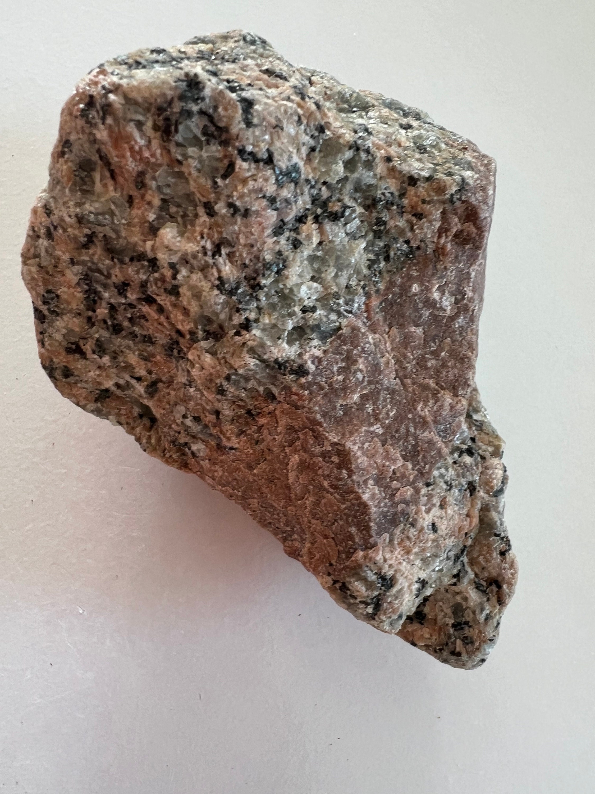 Australian Rough Granite With Aura Quartz! Rare Flashes of Purple and ...