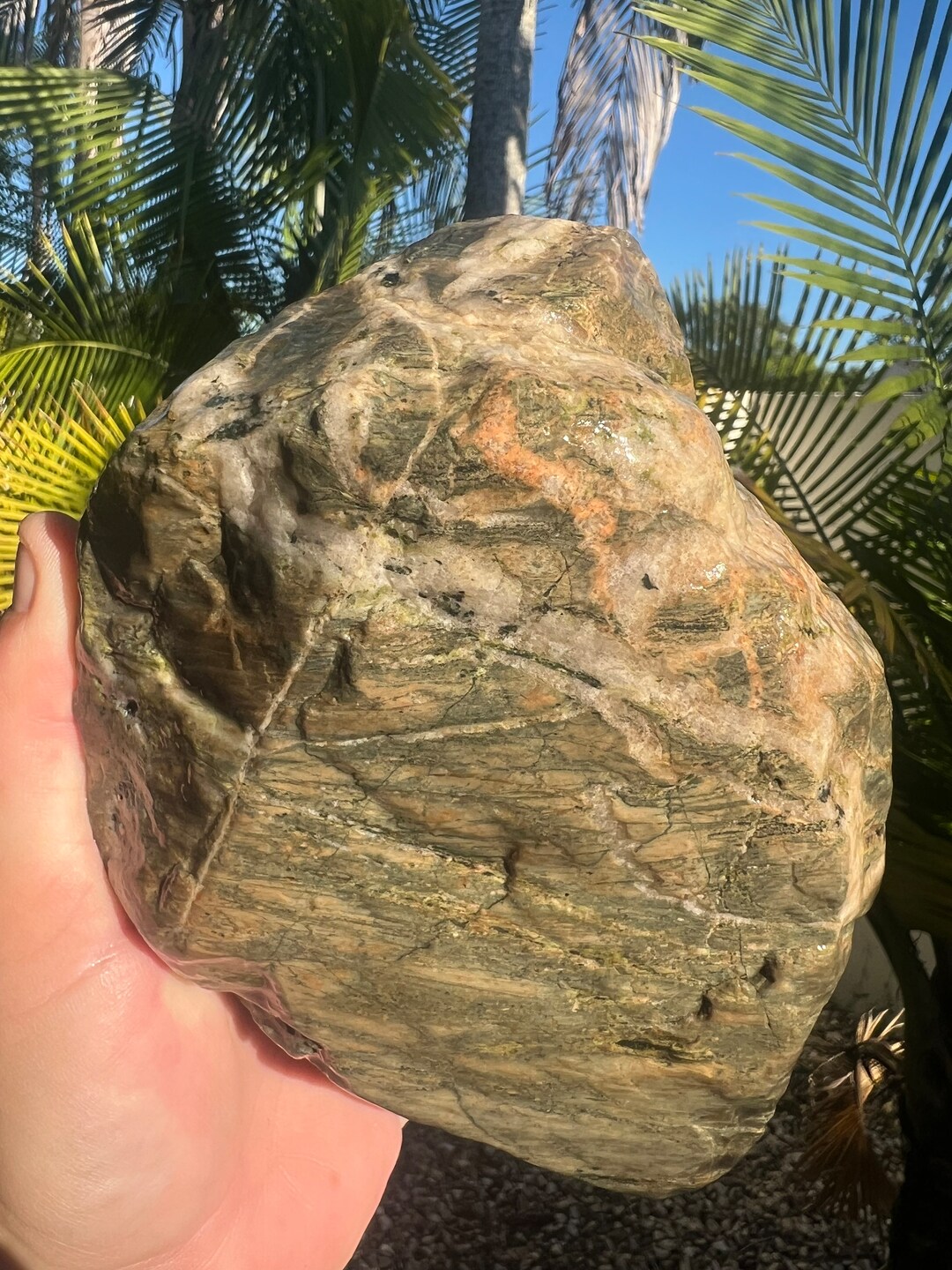 Australian Rough Brecciated Jasper Boulder 1870 Grams Natural Raw ...