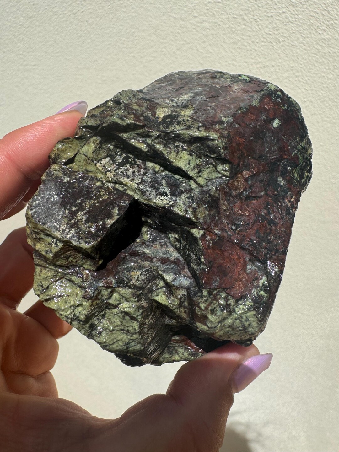 Australian Rough Serpentine Serpentinite Chunk 745 Grams Natural Raw ...