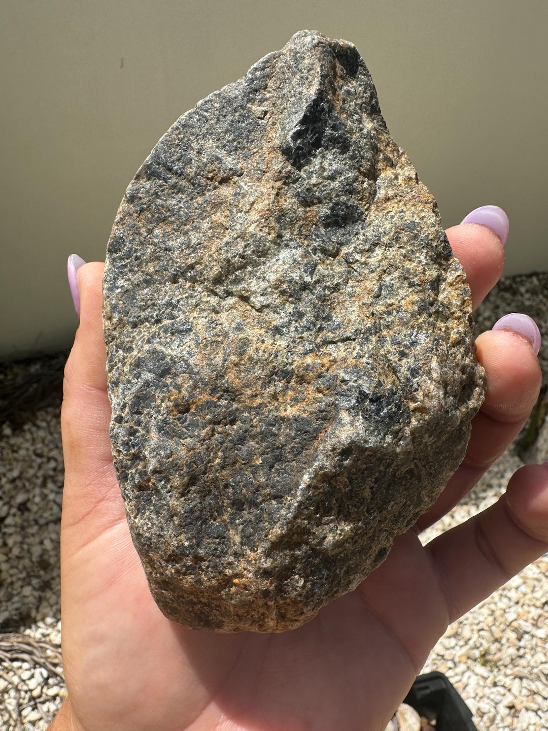 Australian Rough Black Quartzite Chunk 434 Grams With Banding Natural ...