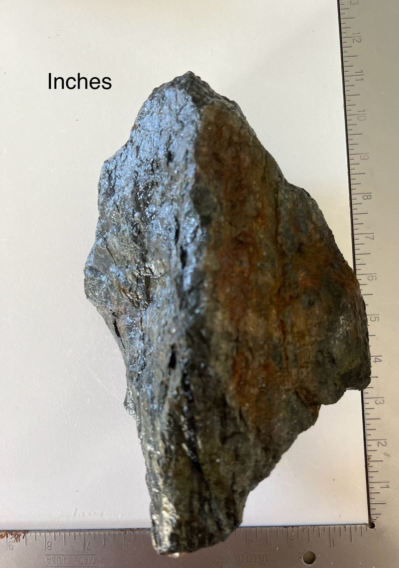 Australian Rough Silicified Serpentinite Magnetite Chunk 3250 Grams ...