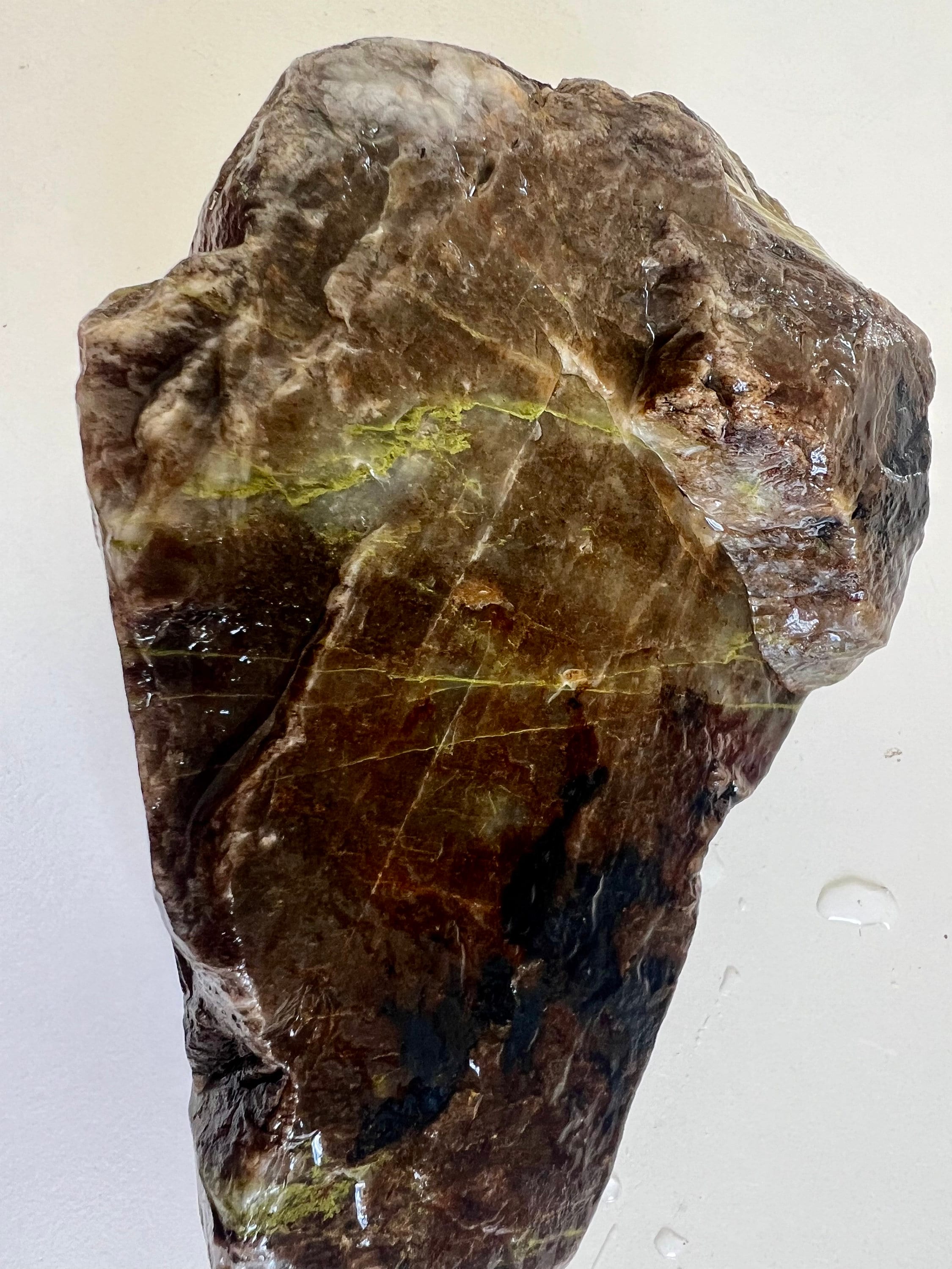 Australian Rough Jasper Agate Chunk 3450 Grams With Epidote Natural Raw ...