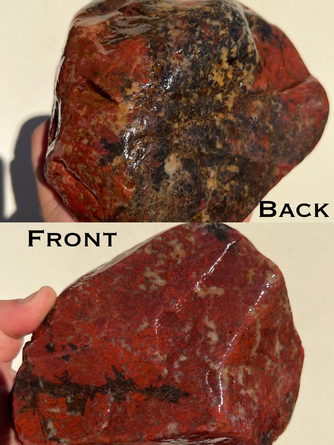 Australian Rough Cinnabar Myrickite Chunk 1920 Grams Natural Raw ...