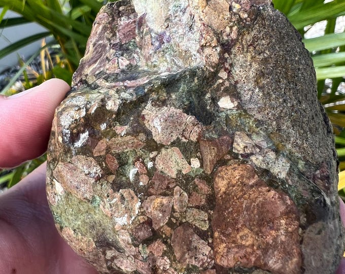 Australian Rough Rhyolite Epidote Chunk 350 Grams Natural Raw Specimen ...