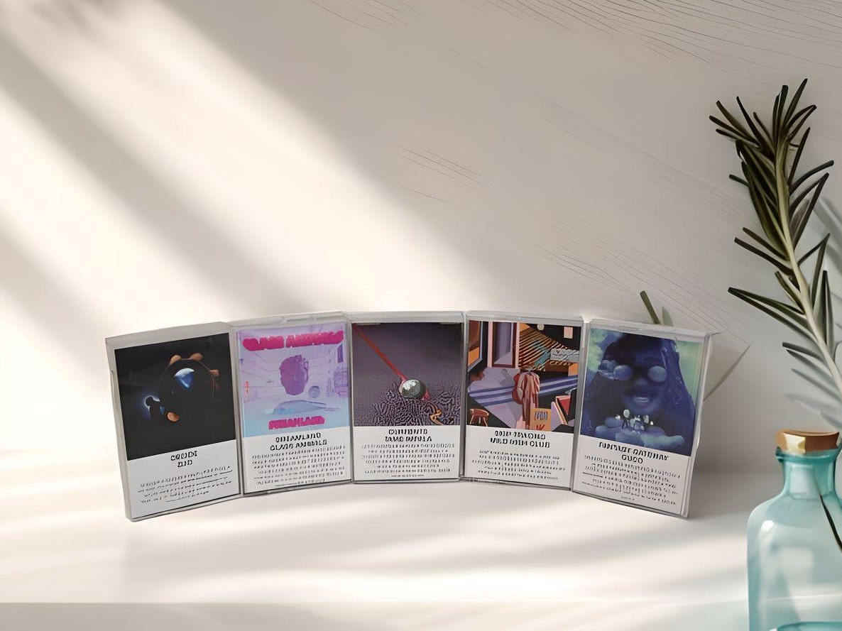 Create Your Own Retro Vibes: Custom Cassette Tapes With Case, Album Art ...