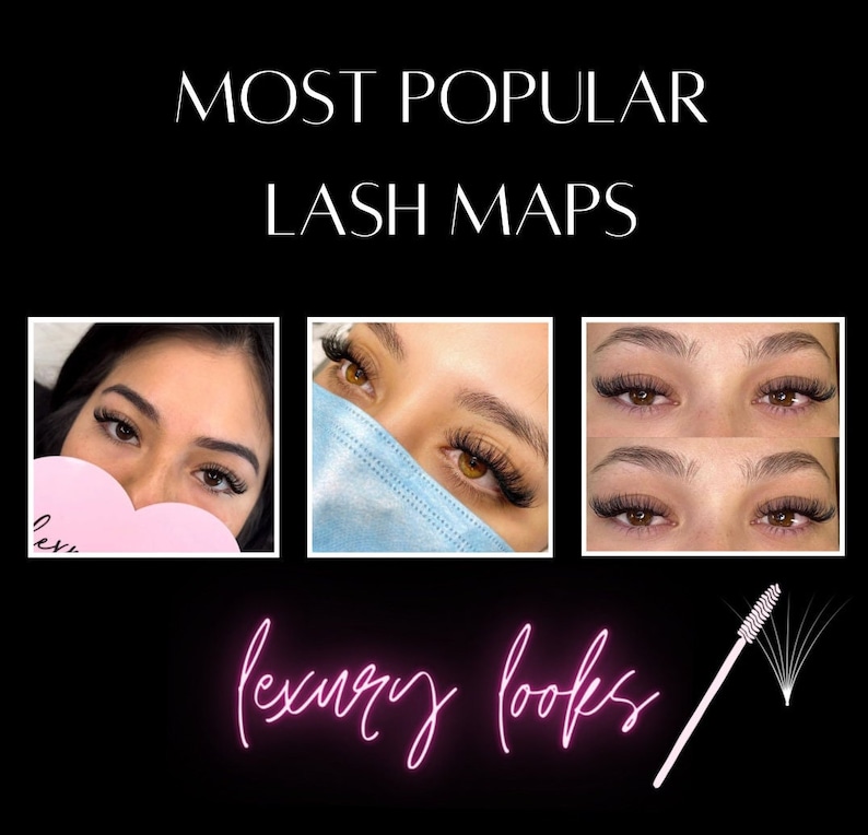 Lash Maps - Etsy