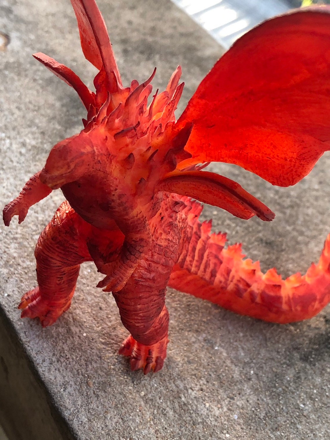 Burning Godzilla Wings .stl - Etsy