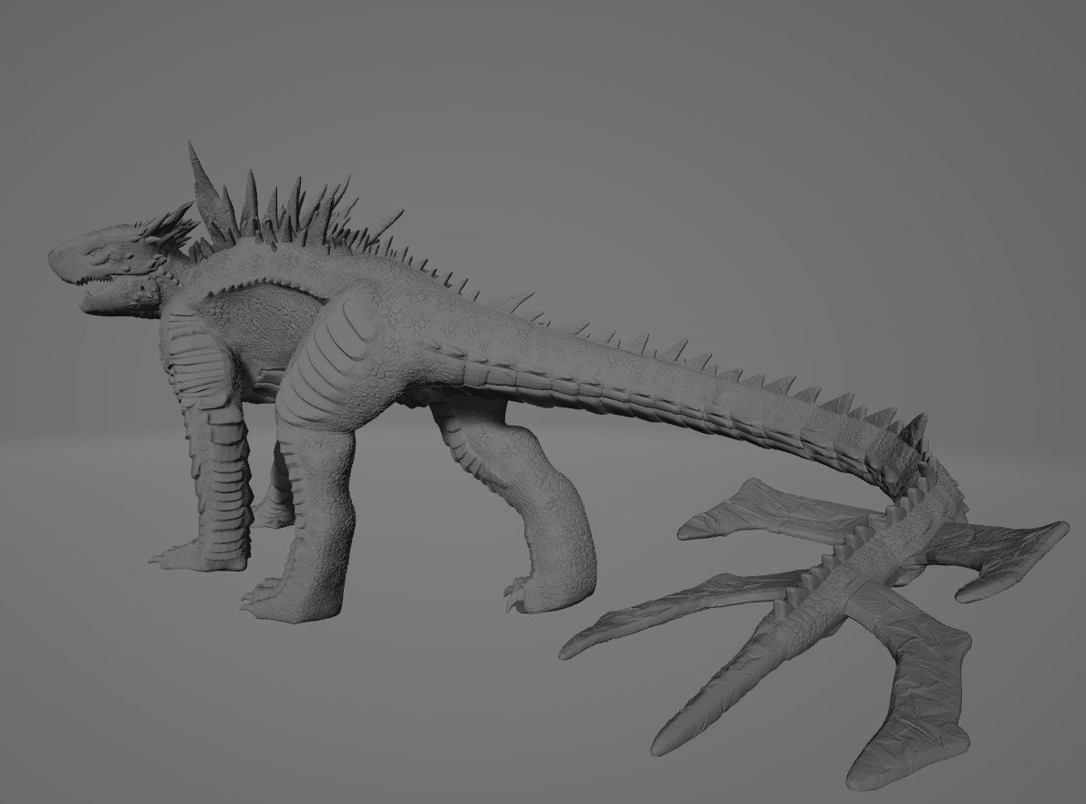 Shimo Godzilla - Etsy