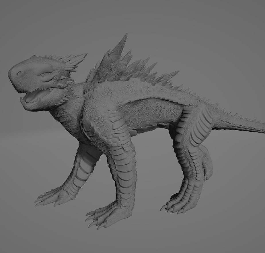 Shimo Godzilla - Etsy