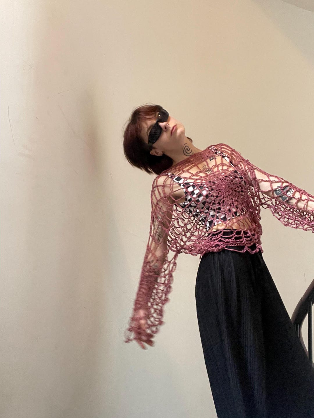 Spiderweb Sweater - Etsy