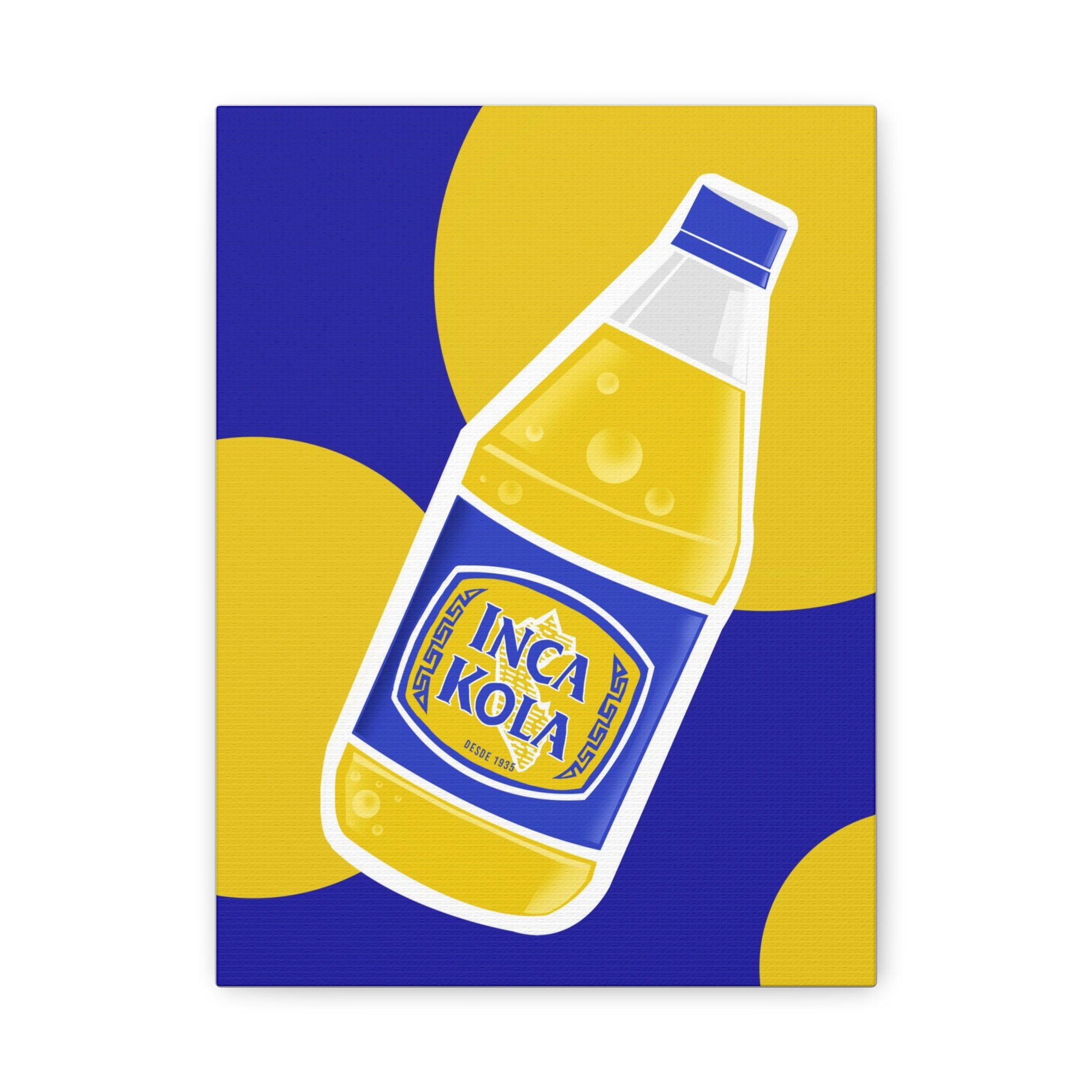 Decorative classic inca kola poster - Etsy España