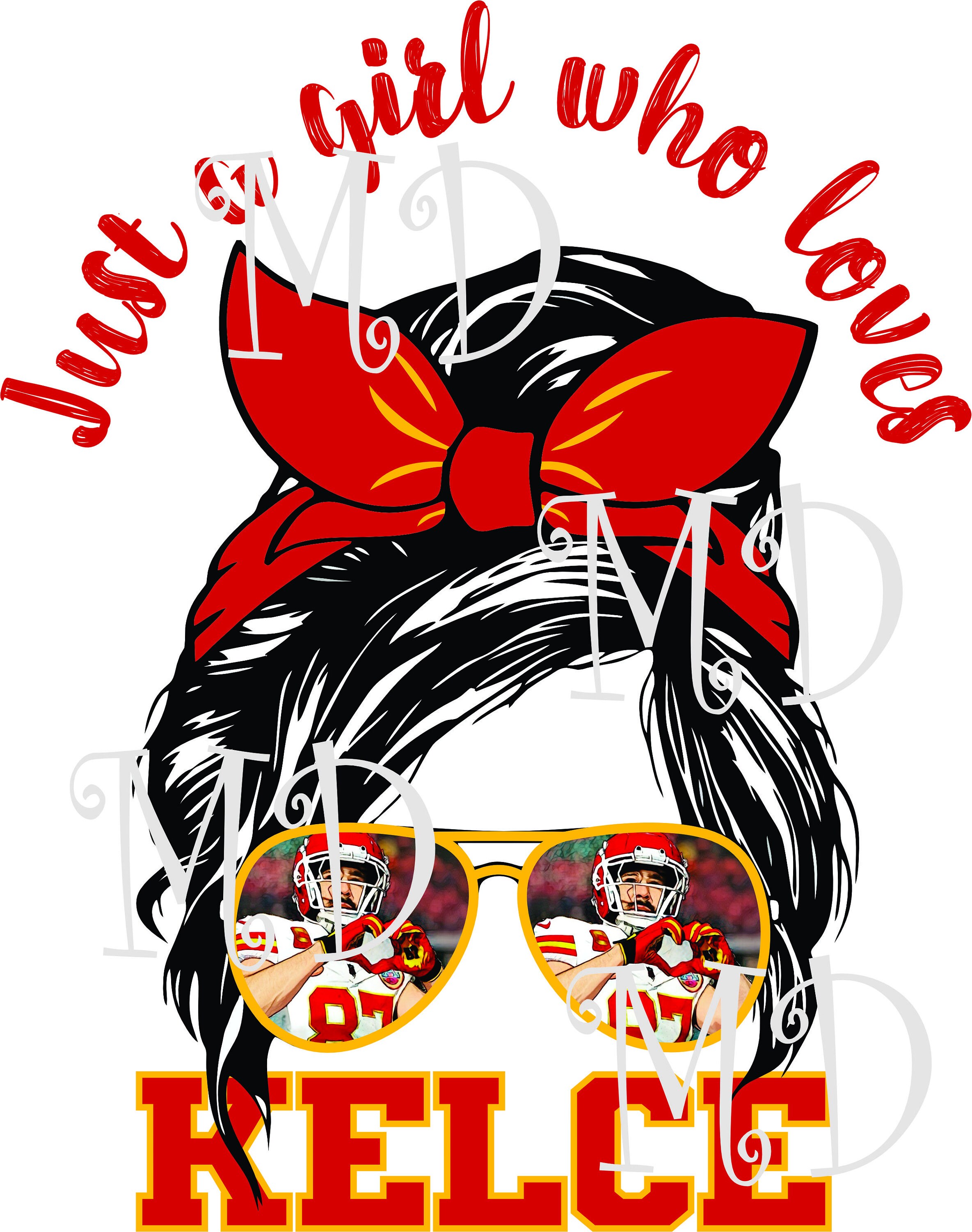 Digital File Png, Girl You Loves Kelce, Messy Bun Kelce, Taylor, Swifty ...